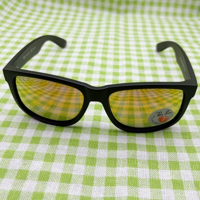 2026 RAY-BAN JUSTIN RB4165 55-16 polarized Sunglasses Red Mirror Black ...