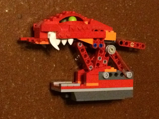 LEGO 9456 NINJAGO BATTLE SET SERPENT ROUGE RÉTRACTABLE Masters of ...