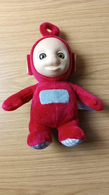 CHARACTER UK TELETUBBIES 8 Inch Talking Po Soft Toy, Red With Plush ...