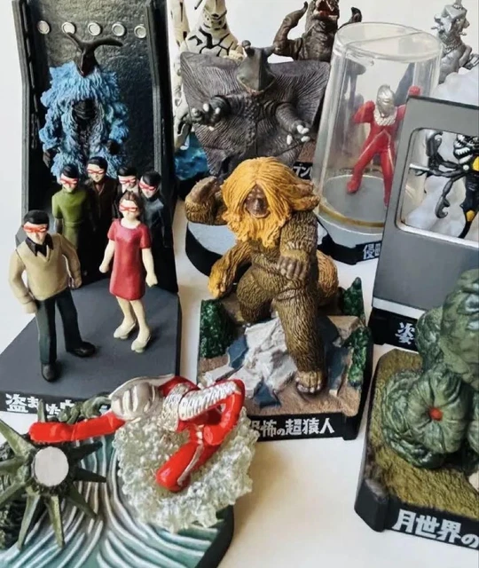 BANDAI ULTRAMAN MONSTER Encyclopedia Ultra 7 Complete Special 11Figures ...