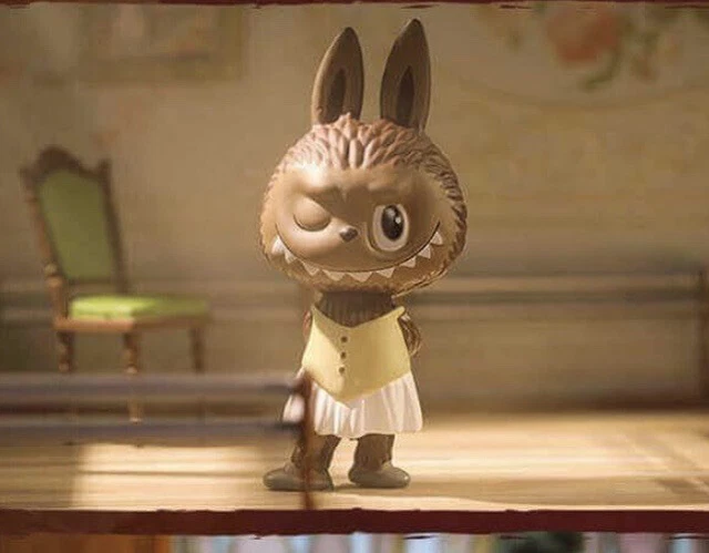 POP MART X HOW2WORK Labubu The Monsters Art Little Dancer Mini Figure ...