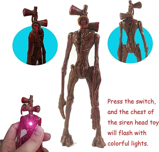 SIREN HEAD FIGURE Set Siren Head Action Figure Monster PVC Model Toys ...