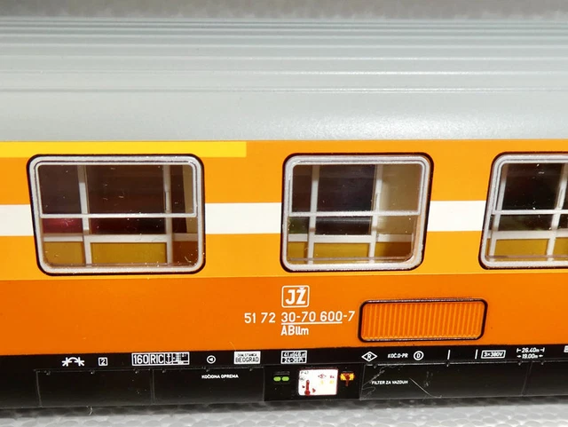 ACME 55075 JUGOSLAVIA Express JZ 3-Piece Set EpV H0 1:87 OVP HC1 Å £421 ...