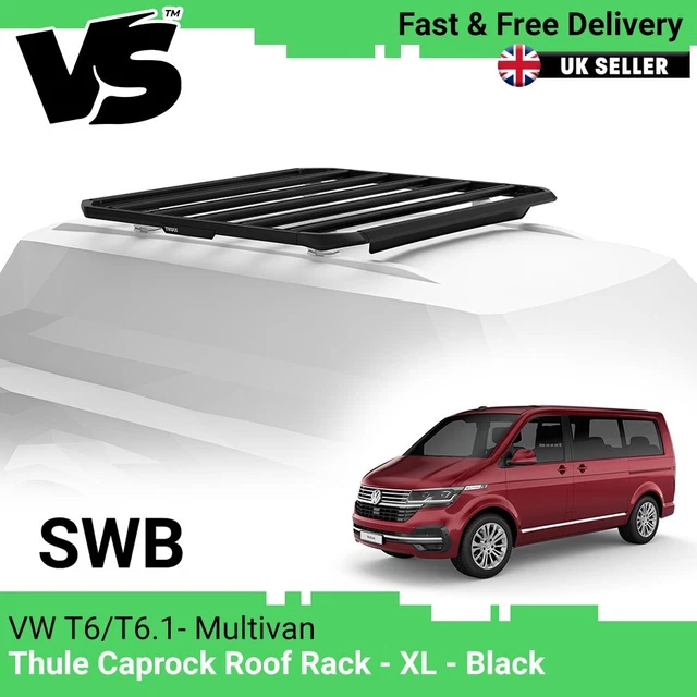 THULE CAPROCK XL Roof Rack Vw T6 T6.1 Multivan Swb Only Fix Point Fit £ ...