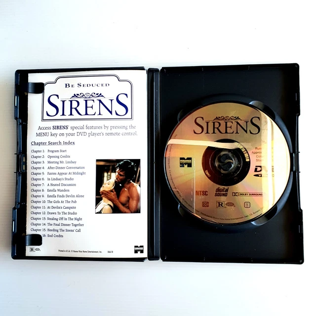 SIRENS DVD 1993 Aus Comedy, Hugh Grant Elle Macpherson, Sam Neill ...
