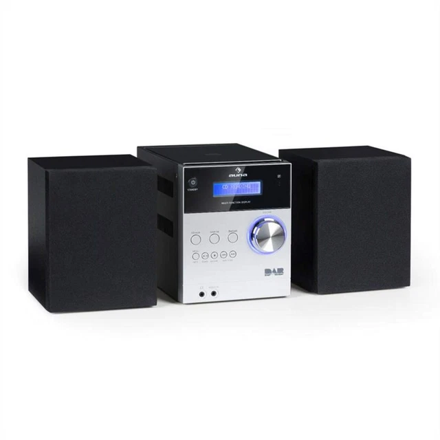 MICRO HI FI Bluetooth Stereo System DAB+ Radio FM CD Player Remote ...