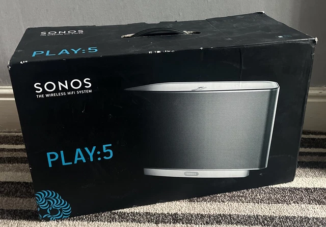 SONOS PLAY:5 (GEN 1) Wireless Speaker – White – Fully Tested & Working ...