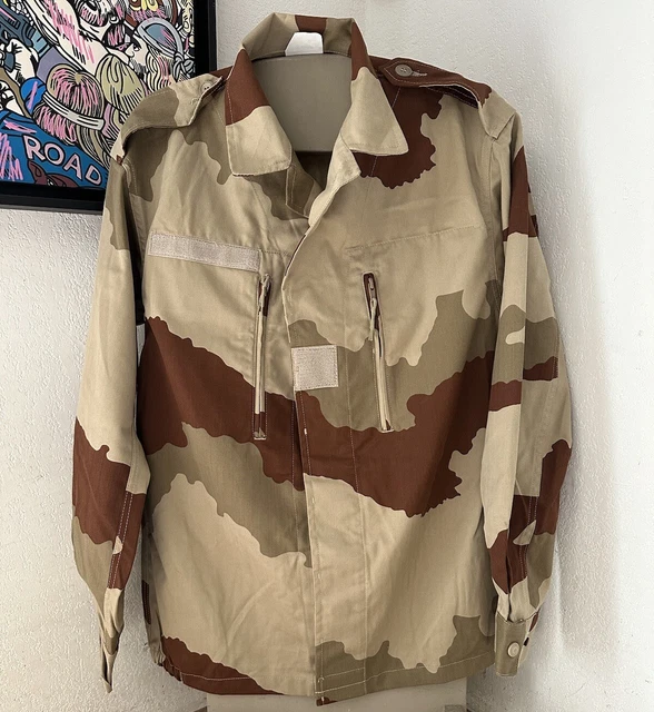 VESTE MILITAIRE ARMÉE Française camo sable / désert - Mageco 2000 ...