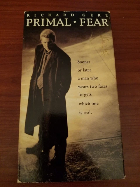 PRIMAL FEAR [VHS] Richard Gere, Laura Linney, Edward Norton, John ...