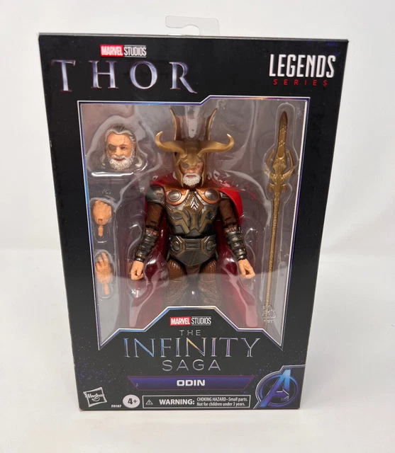 HASBRO MARVEL STUDIOS Legends Series Thor Infinity Saga Odin Action ...