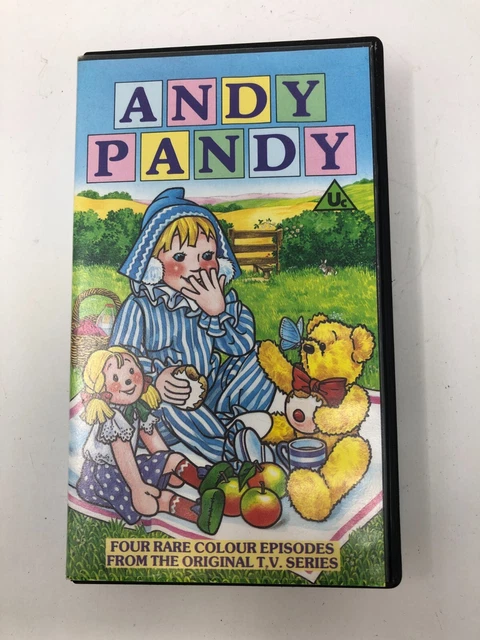 VINTAGE RARE ANDY Pandy VHS Tape Z10 £5.95 - PicClick UK