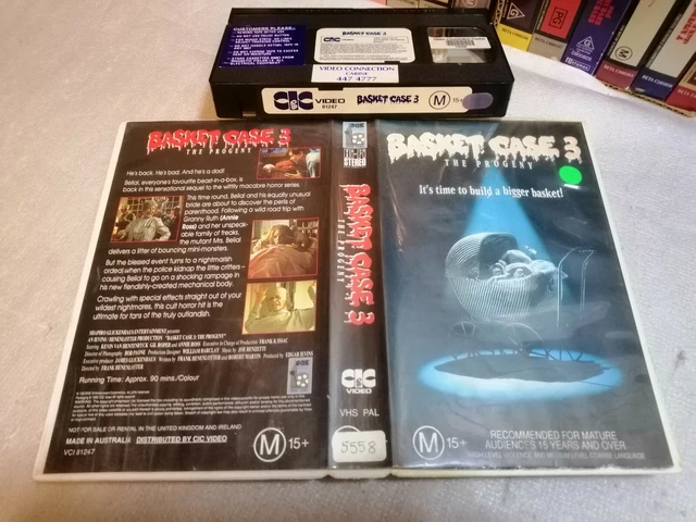 BASKET CASE 3 The Progeny - RARE 1991 Australian CIC Video VHS Issue ...