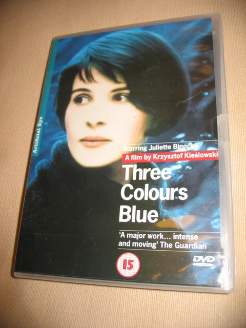 THREE COLOURS BLUE DVD - Krzysztof Kieślowski, Juliette Binoche, French ...