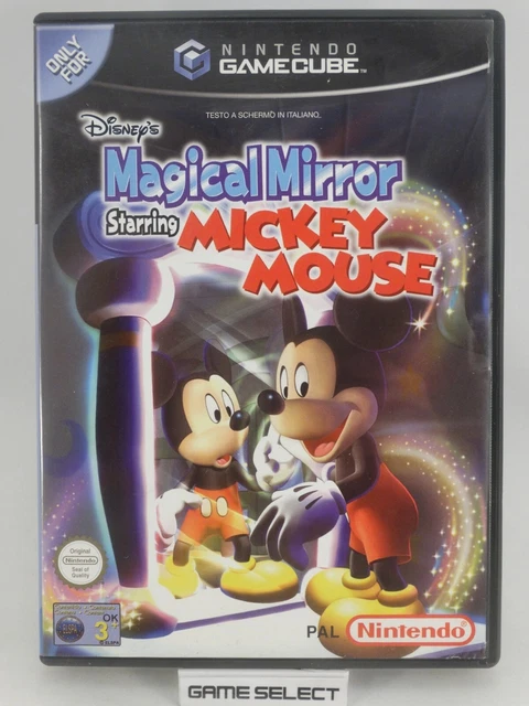 DISNEY'S MAGICAL MIRROR Starring Mickey Mouse Topolino Gamecube Pal Ita ...
