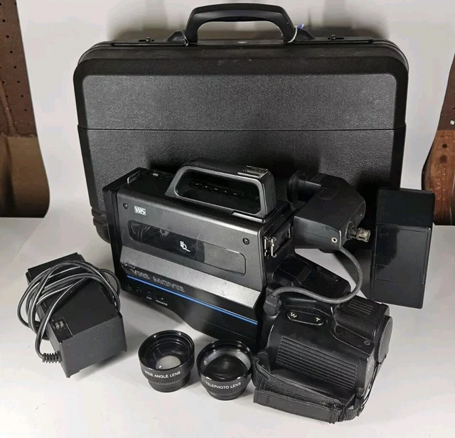 SOLID STATE VHS Movie HQ Camera Movie Maker 6x Zoom 934.53746950 Turns ...