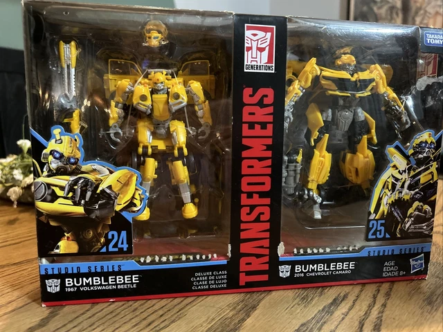 HASBRO E4688 TRANSFORMERS Studio Series 24 & 25 Deluxe Class Bumblebee ...
