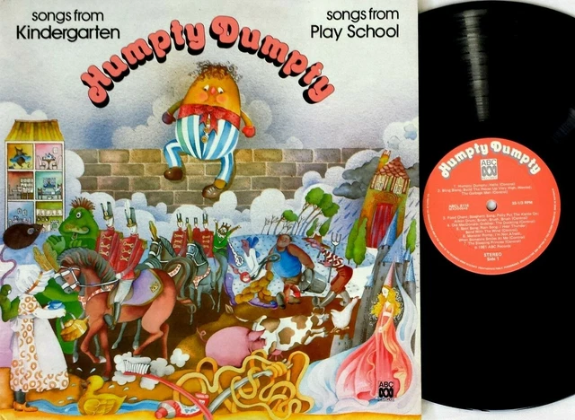 PLAY SCHOOL KINDERGARTEN-HUMPTY Dumpty Vinyl LP 1981 ABC Records-ABCL ...