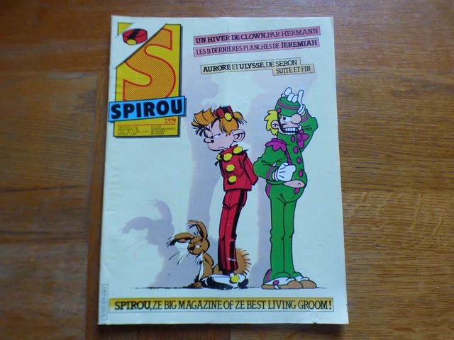 SPIROU N° 2378 COVER TOM ET JANRY EUR 10,00 - PicClick FR