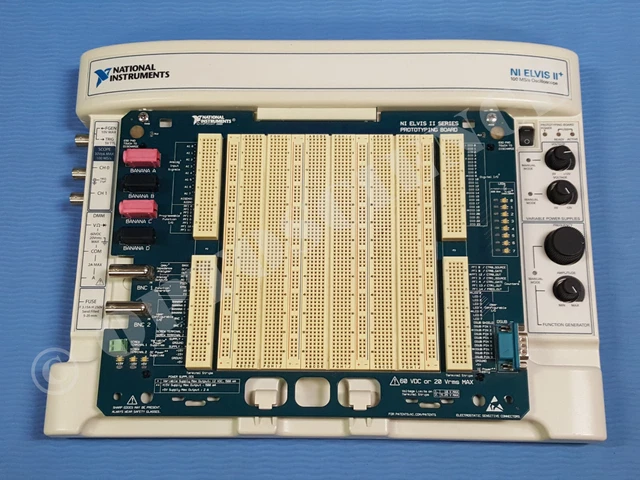 PLATEFORME NATIONAL INSTRUMENTS NI ELVIS II+ avec tableau de ...