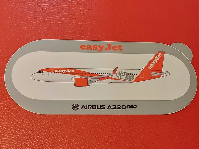 AIRBUS STICKER - Easyjet Airlines A320 NEO EUR 4,60 - PicClick IT