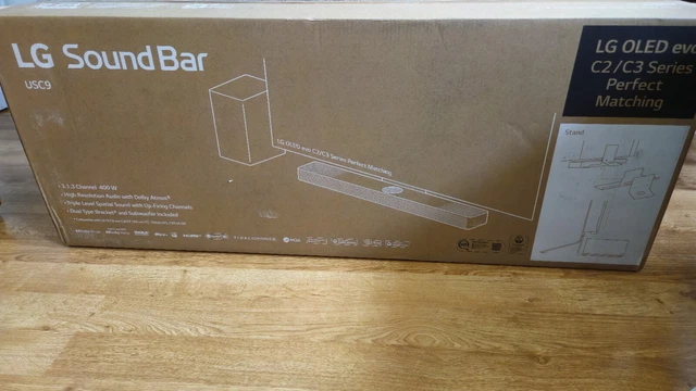 LG USC9S SOUNDBAR with Dolby Atmos - Factory Sealed, Unopened Box £380. ...