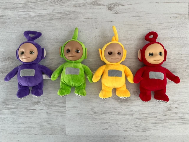 CBEEBIES TELETUBBIES 27CM Talking Plush Soft Toys Tinky Winky Dipsy Laa ...