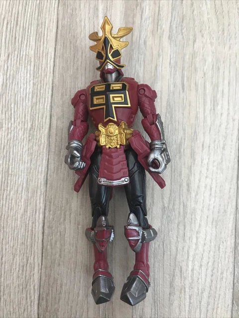 POWER RANGERS SUPER Samurai Shogun Red Ranger 3.75" Action Figure Toy ...