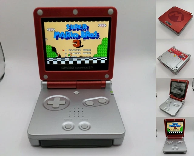 GAMEBOY ADVANCE GBA SP Nuovo Super Mario Bros Mario M Shell nuovo ...