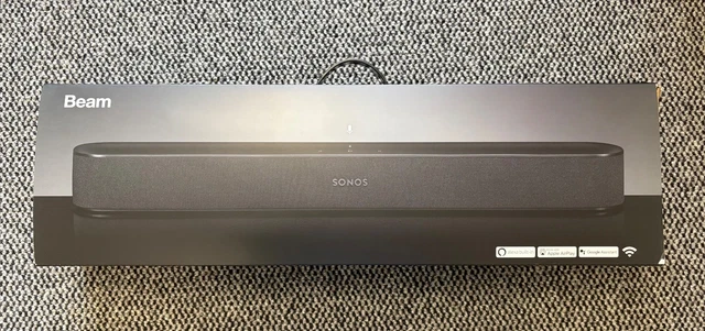 SONOS BEAM GEN 1 soundbar black £103.64 - PicClick UK