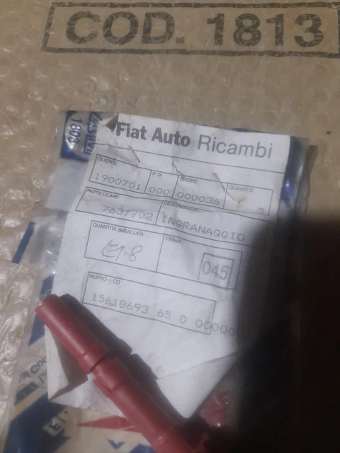 INGRANAGGIO CONTACHILOMETRI FIAT Panda - Panda 4X4 -Uno-Cinquecento ...
