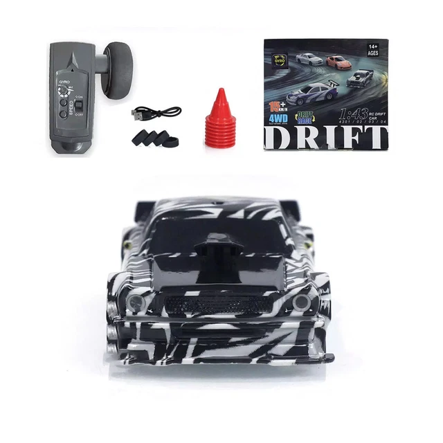 RC DRIFT RACE Car 1/43 Gyro 4×4 RTR Mini Car Toy High Speed Model Gift ...