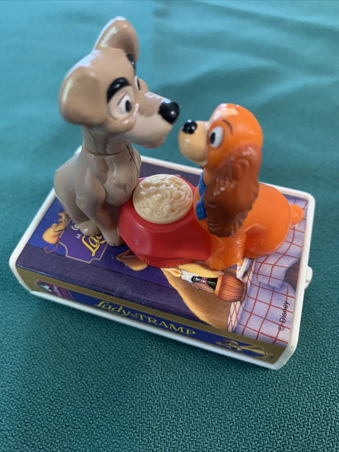 LADY AND THE Tramp McDonalds Toy Disney VHS Mobile Train Car Figure ...