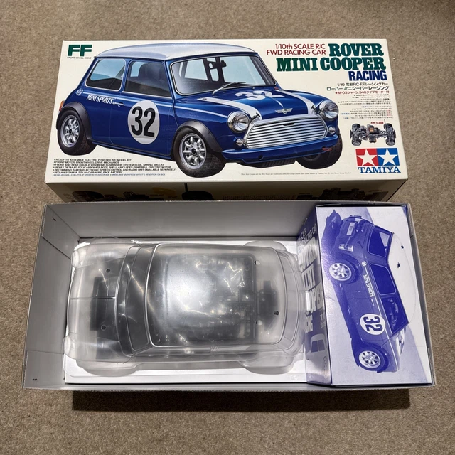 VINTAGE TAMIYA ROVER Mini Cooper Racing M03 1/10 RC KIT NIB 58211 £265. ...