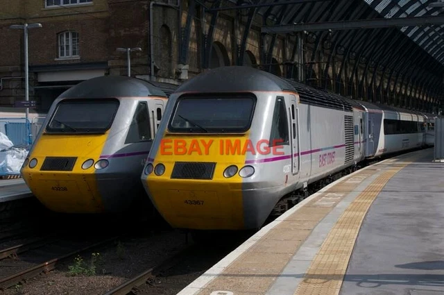 PHOTO CLASS 43 Hst 43238 And 43367 At King's Cross £1.45 - PicClick UK
