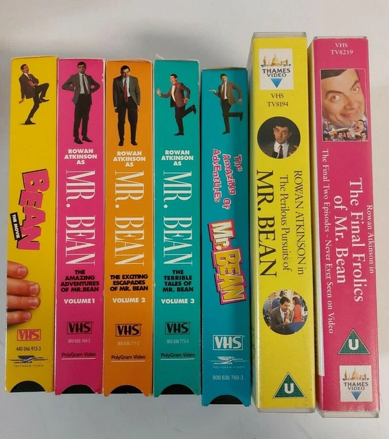 MR. BEAN COLLECTION 7 VHS lot. Excellent Vintage Condition £22.53 ...