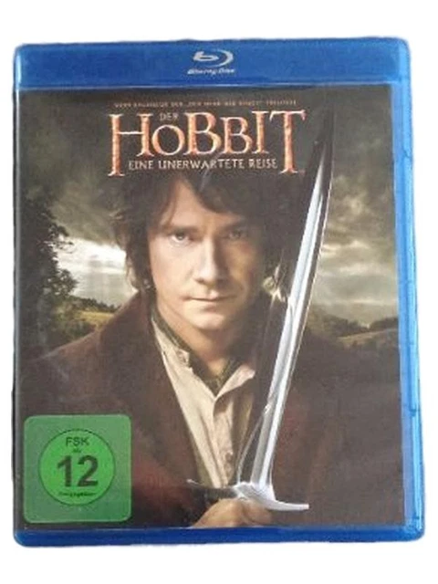 DER HOBBIT: EINE unerwartete Reise Blu-Ray Peter Jackson Fantasy FSK 12 ...