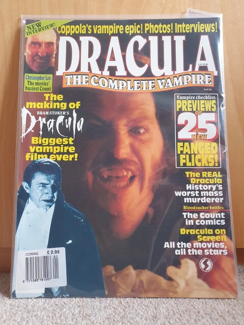 DRACULA THE COMPLETE Vampire Magazine 1992 #6 Starlog Movie Series £15. ...