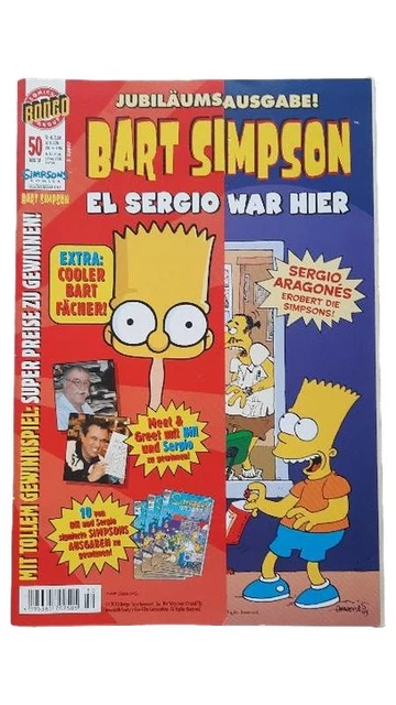 BART SIMPSON COMIC Jubiläumsausgabe Sergio Aragonés Deutsch Taschenbuch ...