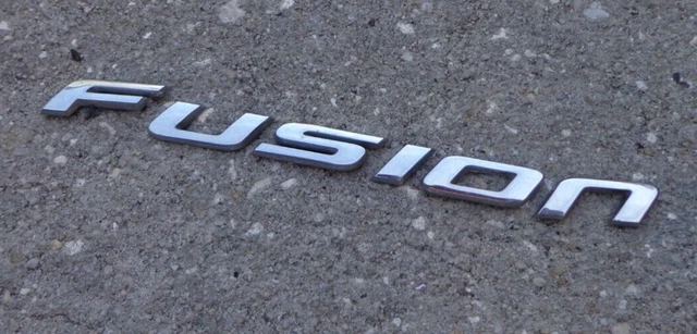 FORD FUSION TRUNK emblem letters badge decal logo symbol OEM Genuine ...