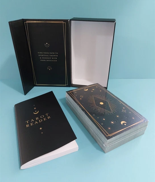 DELUXE TAROT CARD Set And Blank Booklet - La Muci Design Boxed With ...