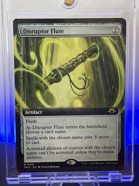 FLÛTE DISRUPTRICE (ART étendu) [Modern Horizons 3] MTG presque comme ...