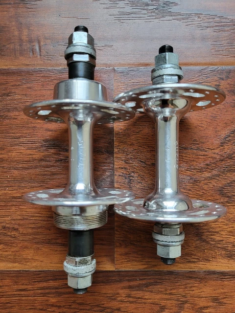 VINTAGE 80'S SUZUE High Flange Hub Set Old school MTB. BMX. Cruiser ...