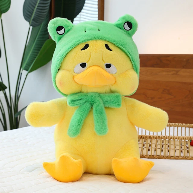 UPSET DUCK KAWAII Cute Duck Plush Doll Troublesome Duck Figure Toy ...