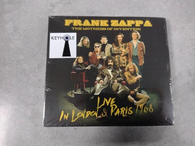 FRANK ZAPPA AND THE MOTHERS - Live In London & Paris 1968. Neuf 2CD ...