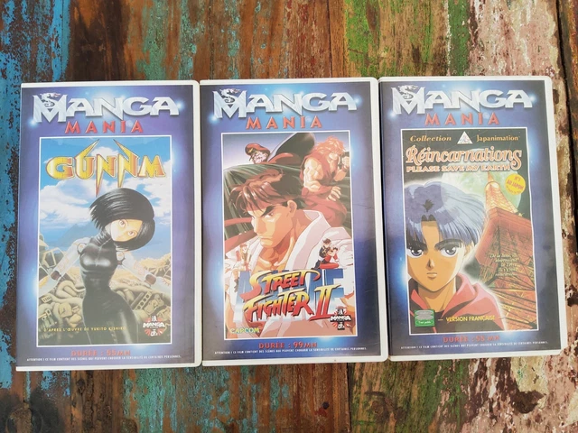 LOT DE 3 VHS MANGA MANIA EUR 14,50 - PicClick FR