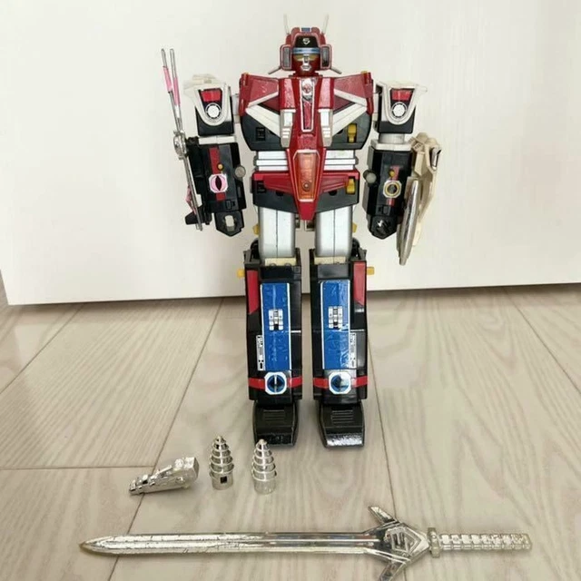 POWER RANGERS HIKARI Sentai Maskman DX Great Five Megazord BANDAI raro ...