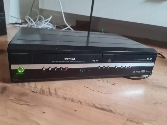 TOSHIBA DVR17KTB VHS DVD Recorder Copy VHS to DVD £40.00 - PicClick UK