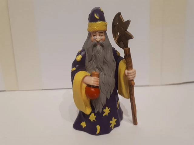 ELC EARLY LEARNING Centre Fantasy Castle Figure Wizard Purple Robe ...