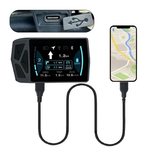 DISPLAY B02N COLOR Indicator For BBSHD With Bluetooth Card Function ...