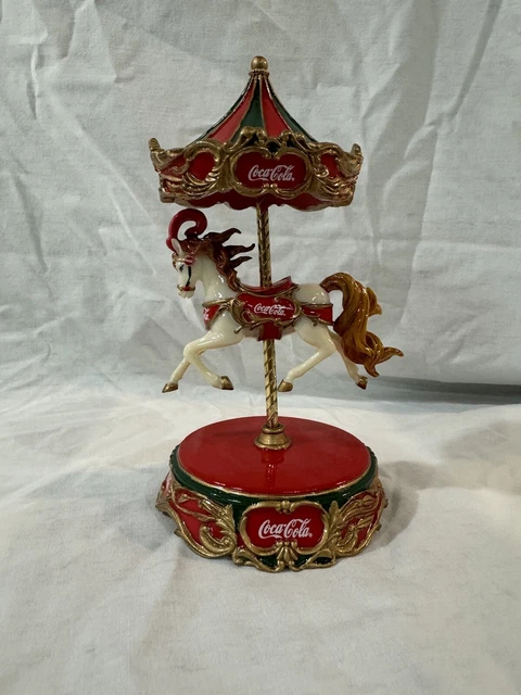 VINTAGE COCA-COLA PRANCER The Coca-cola Classic Carousel Collection ...